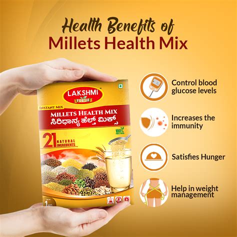 Millets Health Mix Health Drink Lakshmifresh