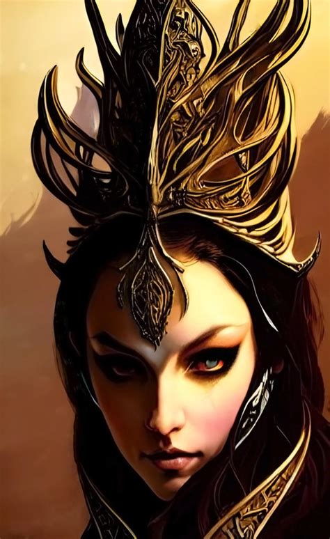 Elven Portrait By Minstrey On Deviantart
