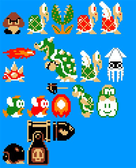 Mario Bros 3 Enemies