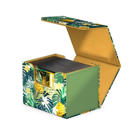 Sidewinder 100 Xenoskin Floral Places Bahia Green Deck Boxes