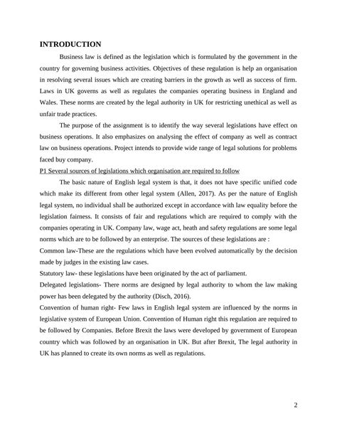 Assignment Law Assignment Business Law
