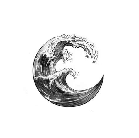 Wave Sketch Tattoos 8 Amazing Japanese Wave Tattoo Ideas And Their