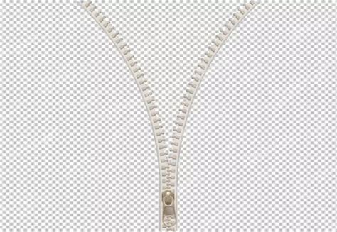 Free Premium Png V Shape Zipper Is Open And The Teeth Are Exposed In