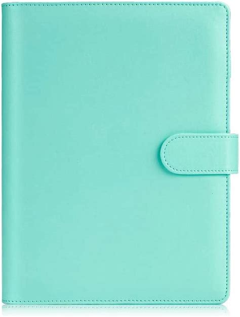 A5 Notebook Binder 6 Ring Planner With Stylish Design Loose Leaf Personal Organizer Binder