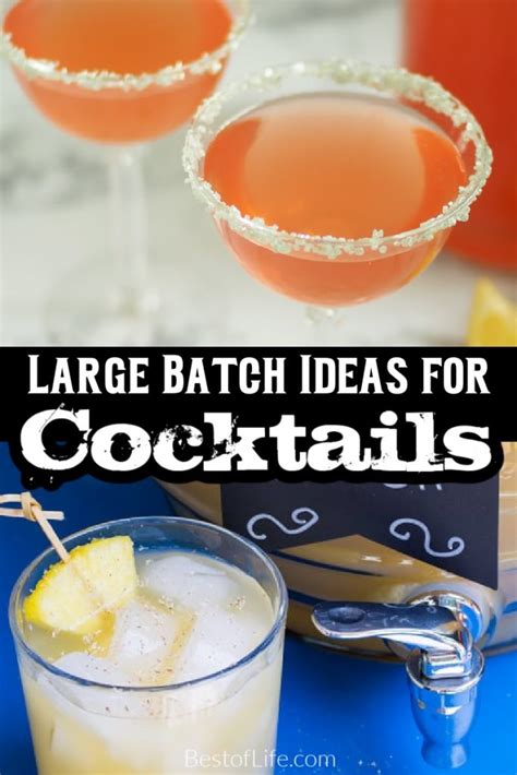 Large Batch Cocktails Cocktail Recipes For A Crowd Best Of Life