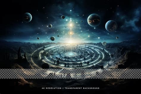 Premium Psd The Concept Of A Multiverse Suggests That Our Universe Is Just One Of Many