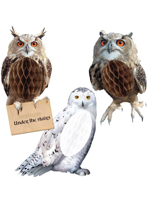 Honeycomb Owls Harry Potter Party Decoration