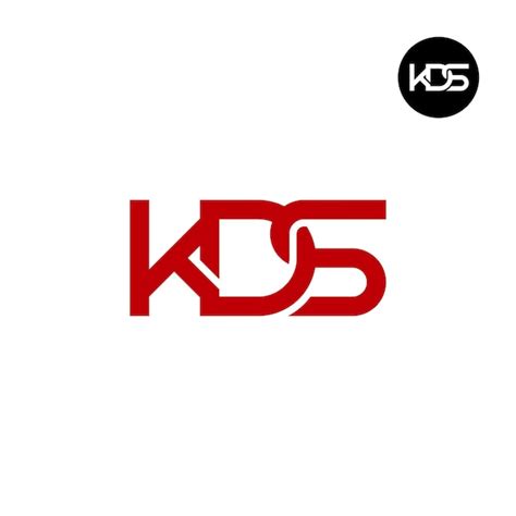 Premium Vector Kds Logo Letter Monogram Design