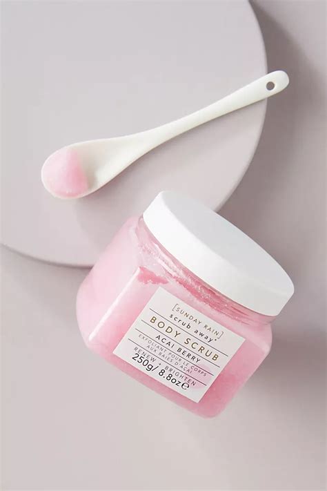 Sunday Rain Acai Berry Body Scrub Body Scrub Body Skin Care Routine