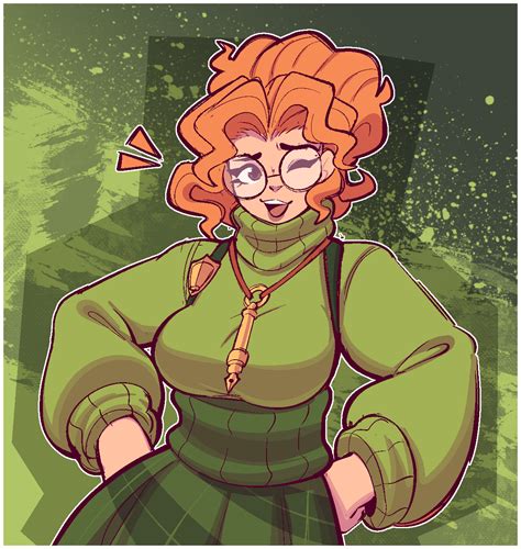 Rule 34 Breasts Cute Deadlock Glasses Large Breasts Nerd Nerdy Female Paige Deadlock Tagme