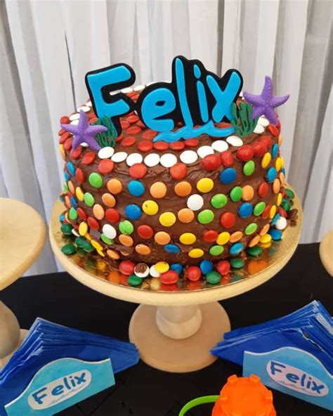 Fichier Stl Toppers Gâteau Anniversaire Felix Luca Algues Mer
