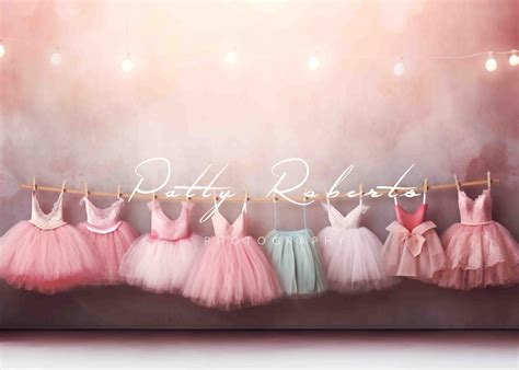 Soft Pink Pastel Ballet Dress Backdrop