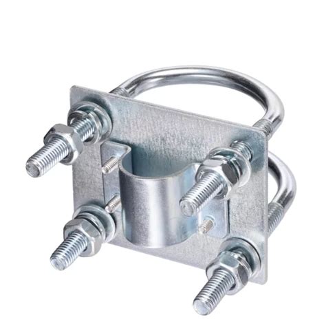 Fiberglass Lorawan Antenna Clip Code Mast U Bolt Clamp Support Bracket