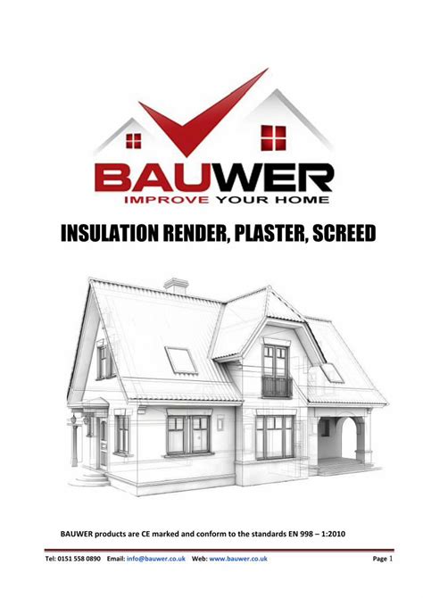 Pdf Insulation Render Plaster Screed Uktemplatesdefaultimages