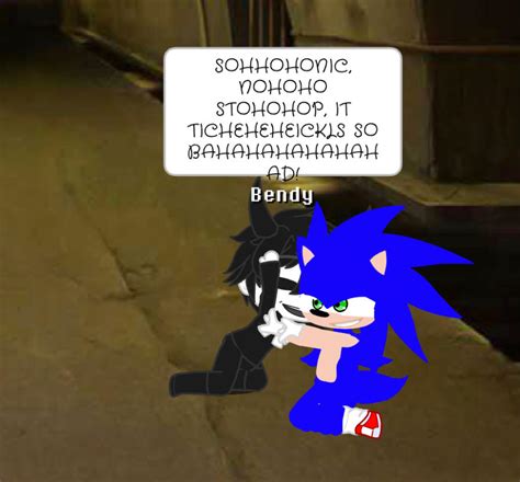 Sonic Tickles Bendy For Revenge By Mrnotsovillianisback On Deviantart