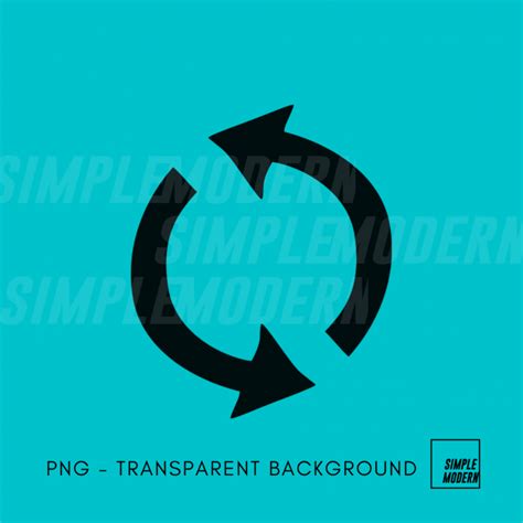 Circle Arrow SVG Simple Modern SVG