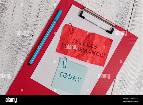 Writing Note Showing Process Perforanalysisce Business Concept For Measures Process Effectively