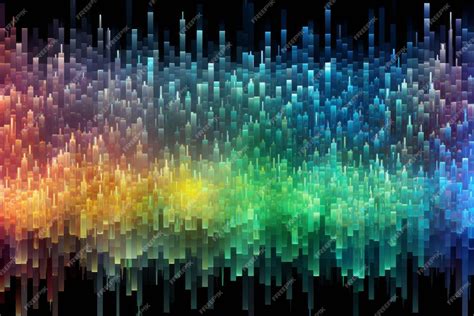 Rgb Spectrum Symphony Rgb Wallpaper Photo Premium Ai Generated Image