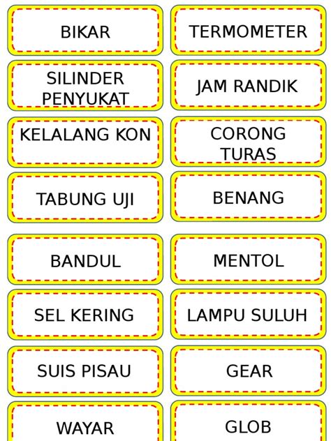 Alatan Sains Makmal Pdf