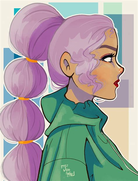 Artstation Ponytail