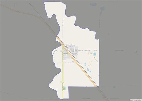 Map Of St Onge Cdp Thong Thai Real