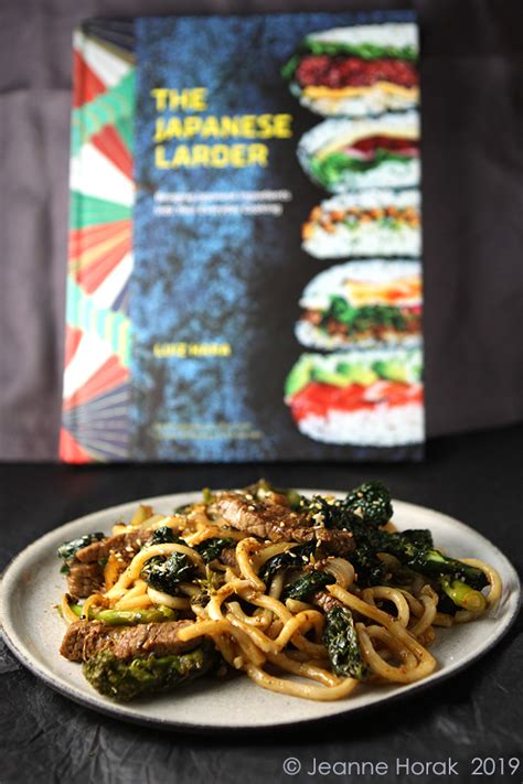 Beef Broccoli And Udon Noodle Stir Fry From The Japanese Larder By