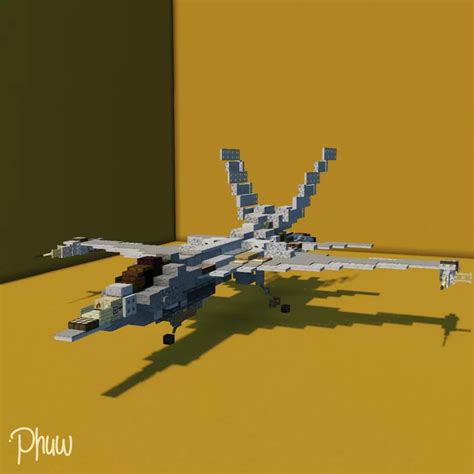 Fighter Jet V1194 Minecraft Map