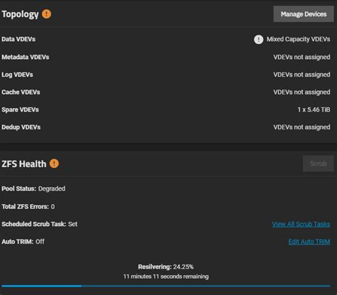 Server Degraded From Checksum Errors What To Do Next Build A Pc Level1techs Forums