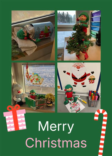 Mrs Herbert And The Grade 12 Busy Bees Christopher The Elf