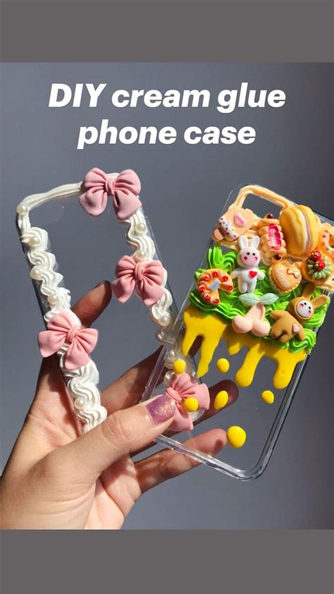 Diy Cream Glue Phone Case Diy Phone Case Diy Cream Cases Diy