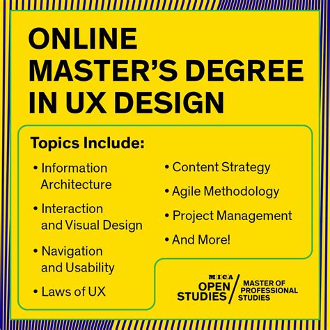 Mica Online Mps In Ux Design On Linkedin Ux Mica Maryland Institute