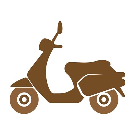 Premium Vector Motor Scooter Icon Design