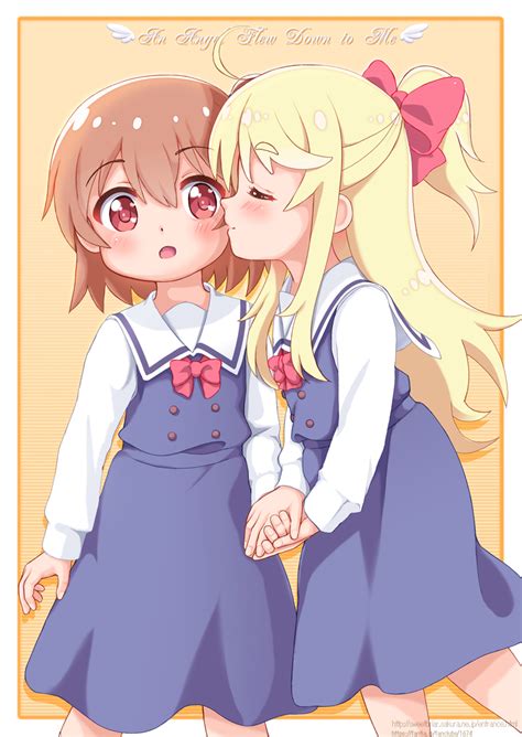 Himesaka Noa And Hoshino Hinata Watashi Ni Tenshi Ga Maiorita Drawn