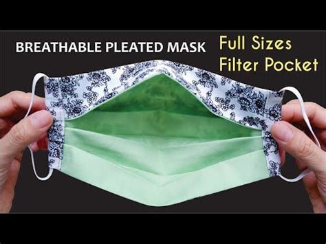 No Fog On Glasses Diy Medical Pleated D Mask Sewing Tutorial Easy Pattern Artofit