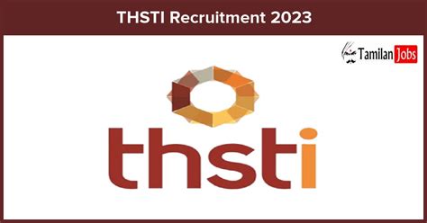Thsti Recruitment 2023 Sib Biodesign Fellow Jobs Apply Now