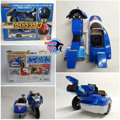 Side Zaurer 3 Kyouryu Sentai Zyuranger Motorcycle Bandai Japan 1993