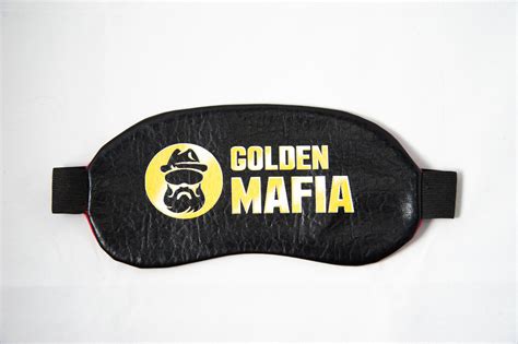 Маска для мафии «Чикаго» (Golden Mafia) - купить