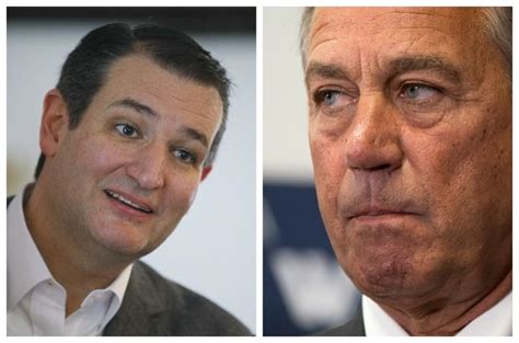 A Brief History Of Ted Cruz And John Boehners Tumultuous History