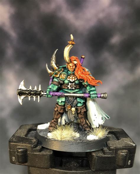 Finished Off Holga To Be My Chaos The Rune Axe Wargaming Facebook