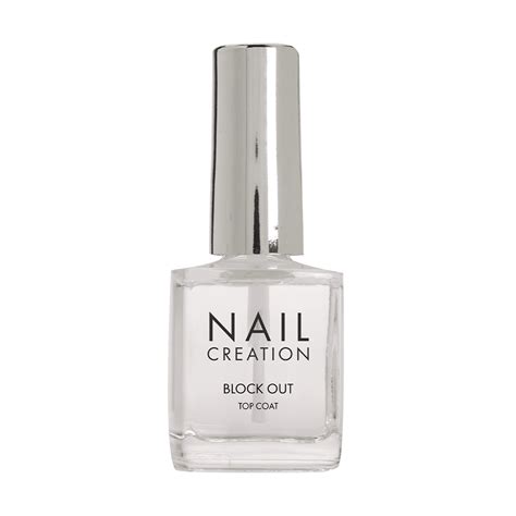 Top Coat Block Out Finishing Acryl Nails Nail Creation