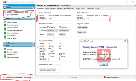 Ds90ub934 Q1evm Pc Is Not Able To Recognize The Deserializer Kit