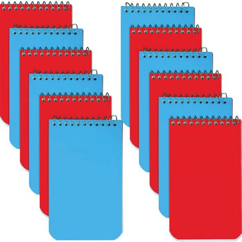 Memo Notebooks Narrow Ruled 60 Sheets 3 X 5 12bx Assorted