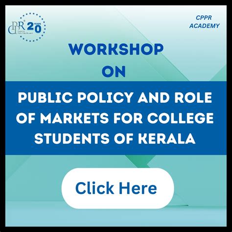 Centre For Public Policy Research Cppr