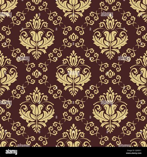 Classic Seamless Vector Pattern Damask Orient Ornament Classic