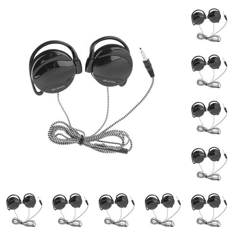 Seitruly Auriculares Deportivos Con Cable Y Gancho Para La Oreja Con
