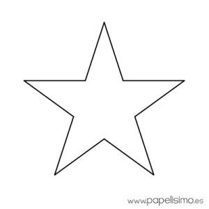 Plantillas De Estrellas Para Imprimir Papelisimo