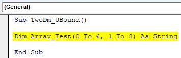 VBA UBound Cómo usar la función Excel VBA UBound Ejemplos VBA 2025