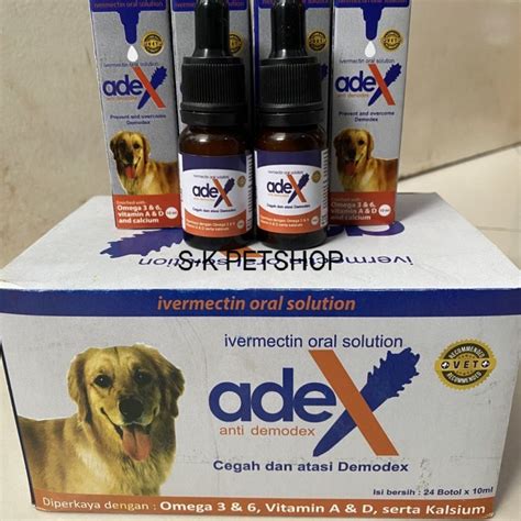 Jual Baru Demodex Adex 10 Ml Hg0422 Shopee Indonesia
