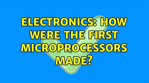 Microprocessors Are Made Up Of What Object At Anissa Rosado Blog