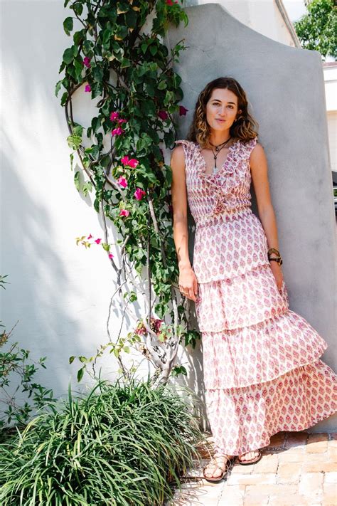 The Louisa Pink Orange Floral By Perry Walker Collective